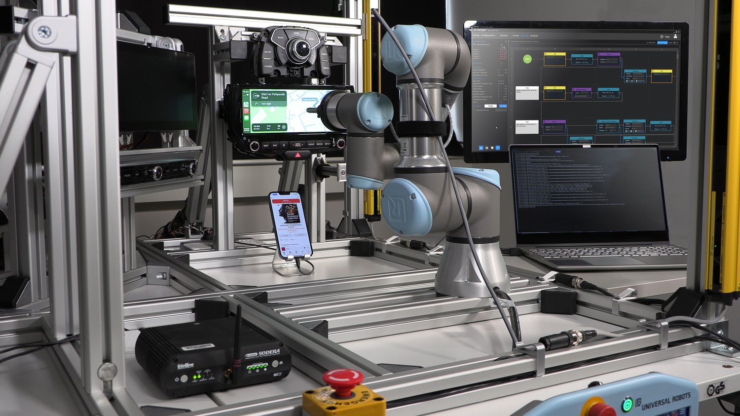 GNSS 시뮬레이션 및 ATAM Connect를 이용한 차량 인포테인먼트 네비게이션 테스트